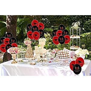 Kentucky Derby Latex Balloons 24Pcs Run for The Roses Horse Racing Churchill Downs Celebration Wall Party Decorations