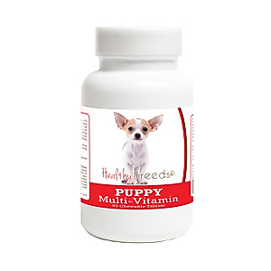 Healthy Breeds Chihuahua Puppy Dog Multivitamin Tablet 60 Count