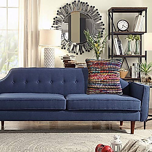 LR Home Multicolored Bohemian Geometric Throw Pillow, 1 Count (Pack of 1), Multi