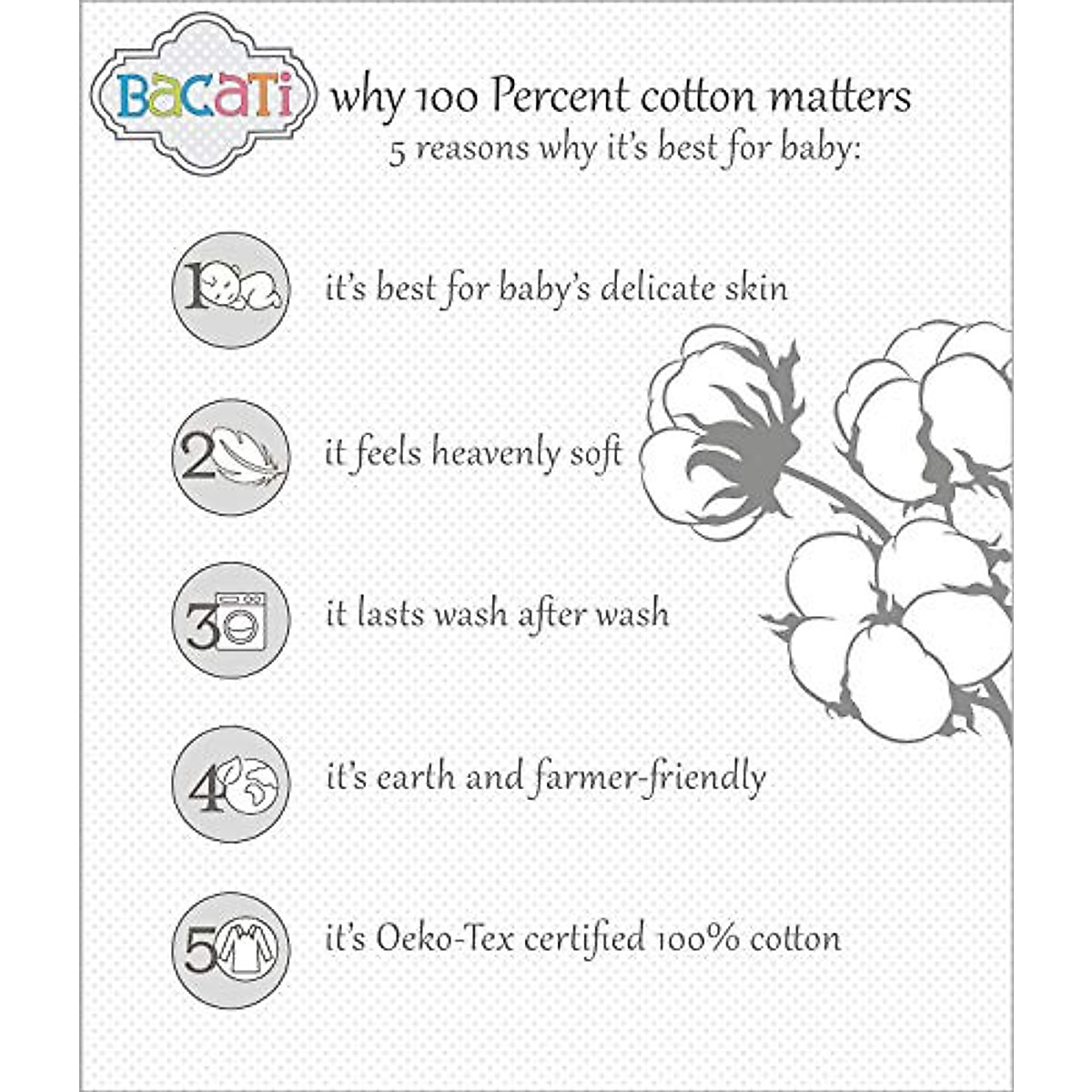 Bacati - 4 Pack Sports Baby Swaddle Blankets Boys Swaddle Wrap Soft Breathable Cotton Muslin Swaddle Blankets Receiving Blanket for Boys, Large 45 x 45 inches (Baseball Red/Grey)