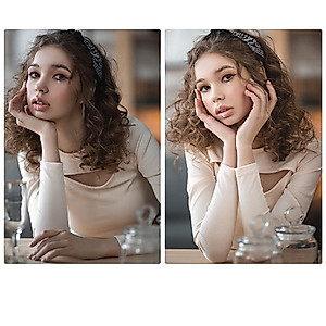 Selens Oval Light Reflector Diffuser, 47x70.8inch/120x180cm Collapsible Soft Light Diffusion with Portable Carrying Bag for Photo Studio & Outdoor Lighting