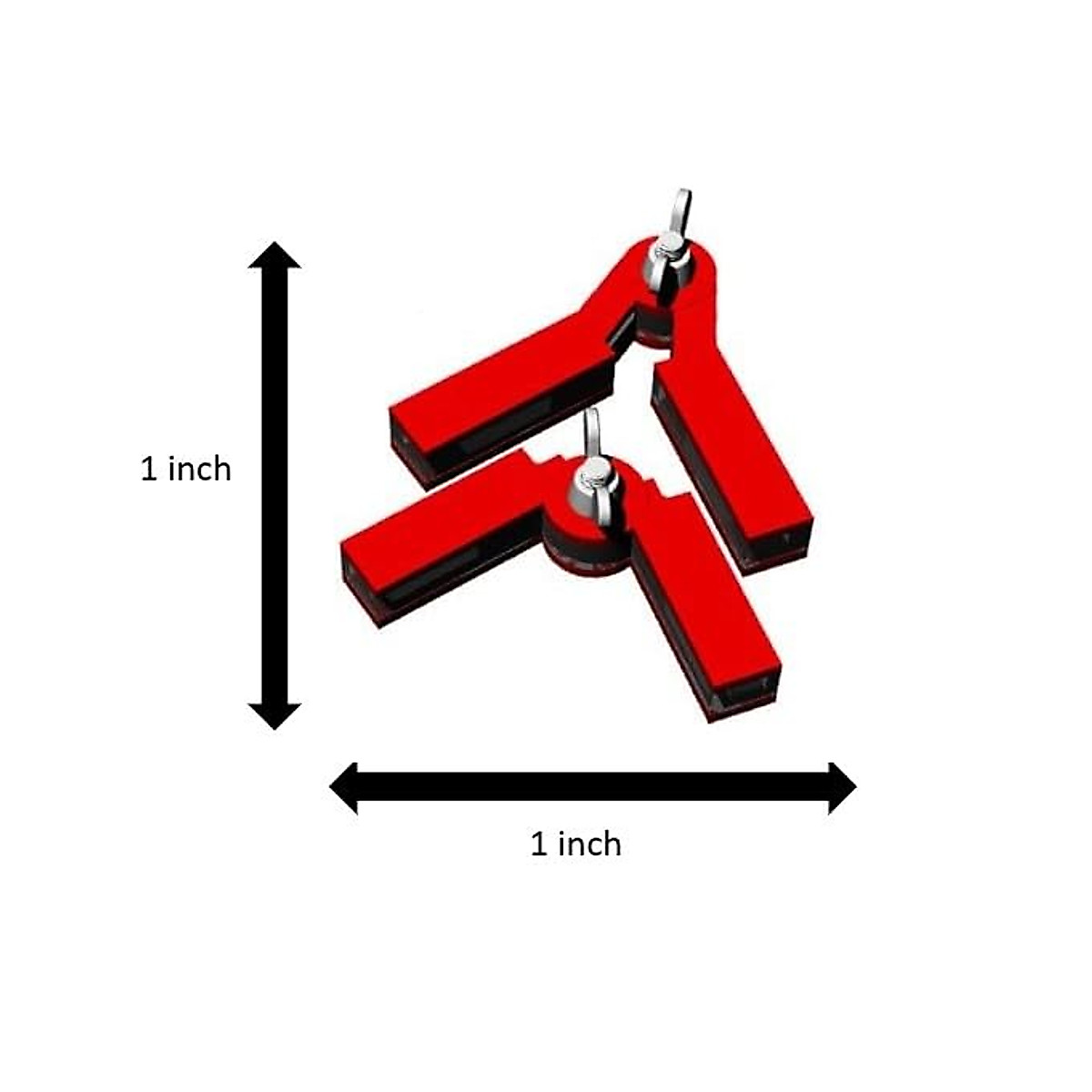 Bachmann Trains Industries Adjustable Snap Magnetic Gluing Clamps (Set of 2) – for use with all scales