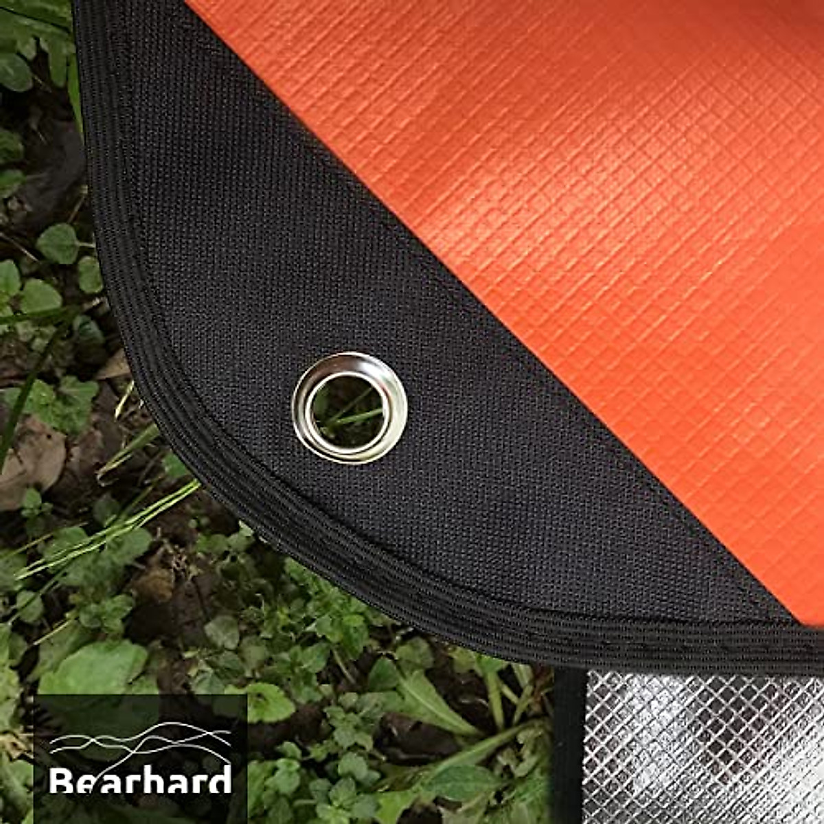 Bearhard 3.0 Heavy Duty Emergency Blanket, Emergency Tarp, Insulated Blanket, Thermal Waterproof Survival Space Blanket for Hiking, Camping