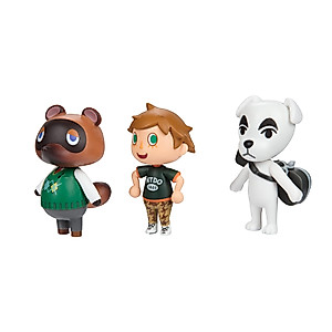 Super Mario Nintendo Animal Crossing Action Figures Multi-Pack Poseable Articulated 2.5-Inch Collectible Toys Perfect for Kids & Collectors Alike! for Ages 3+