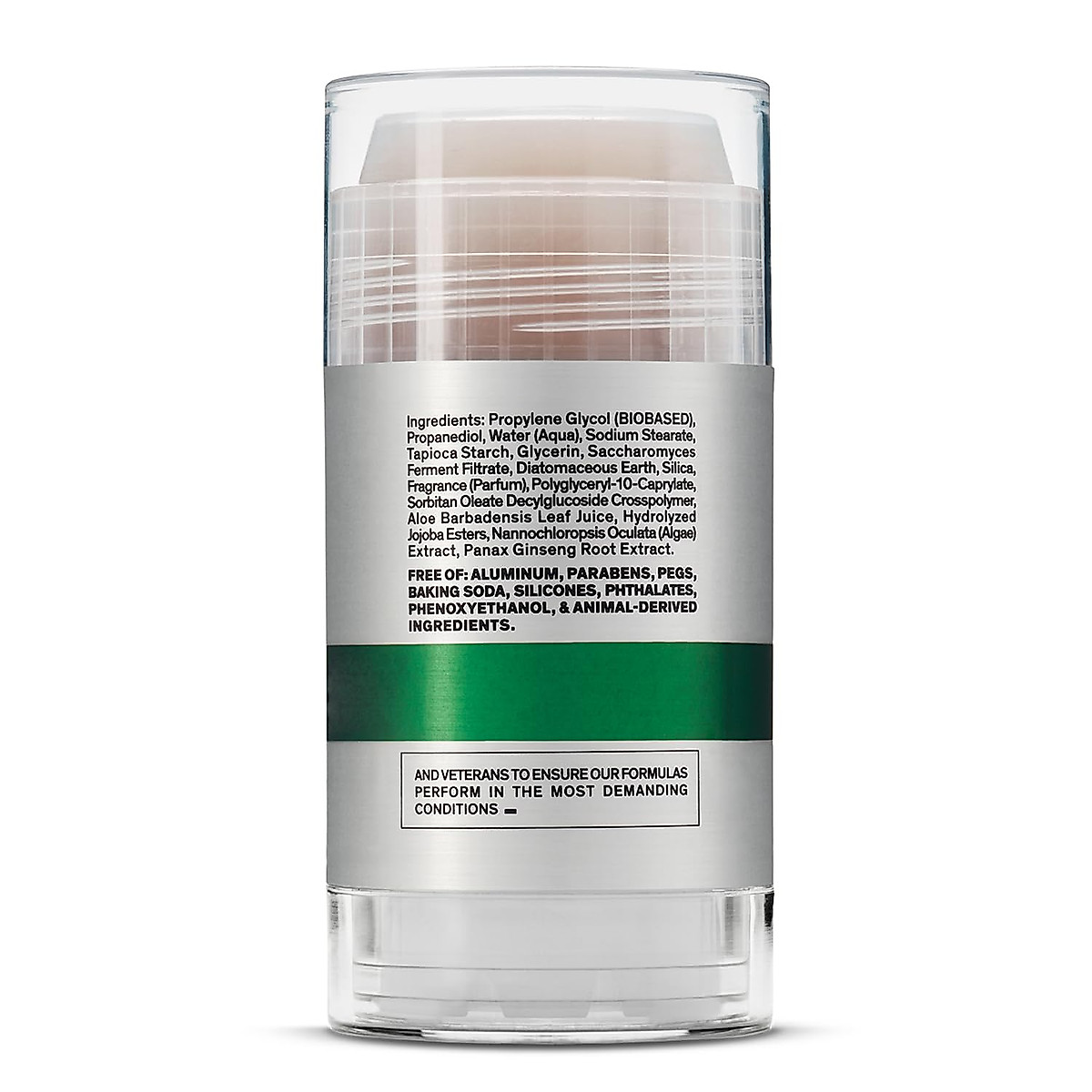 Aluminum-Free Deodorant for Men by Bravo Sierra, 1-Pack - Contains Natural Ingredients – Long Lasting All-Day Odor and Sweat Protection -Sandalwood and Fig, 3.2 oz - Paraben-Free, Vegan & Cruelty-Free