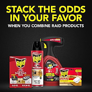 Raid Roach Killer Baits, Plus Egg Stoppers, 12 count