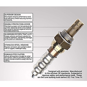 Oxygen Sensor Replacement downstream or upstream For Ford Mercury Lincoln Mazda compatible with 15719