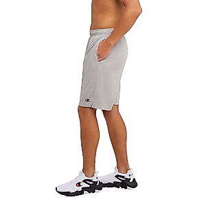 Champion mens 10" Core Training athletic shorts, Oxford Gray, X-Large US