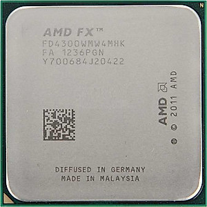 High Performance AMD FX-Series FX-4300 FX 4300 3.8 GHz Quad-Core CPU Processor for Smooth Computing Experience