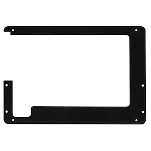 Liyeehao Display Screen Case, Plus Screen Case, Backlit Control Support Raspberry Pi Touch Screen Case Holder with Stand (Plastic Bracket Shell)