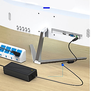 12V 5A 60W Power Supply Adapter, AC DC Converter 100V~240V to 12 Volt 5 Amp Transformer 5.5x2.5mm Plug, LED Strip Light 3D Printer LED Driver CCTV Security System LCD Monitor