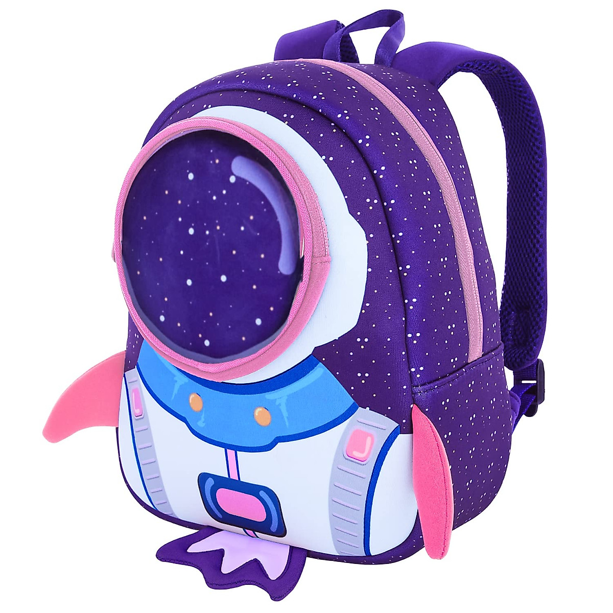 yisibo Kids Backpack with Safety Leash,Anti-lost Children Toddler Backpack for Boys Girls Baby (Purple With Safety Leash(3-6 Years))