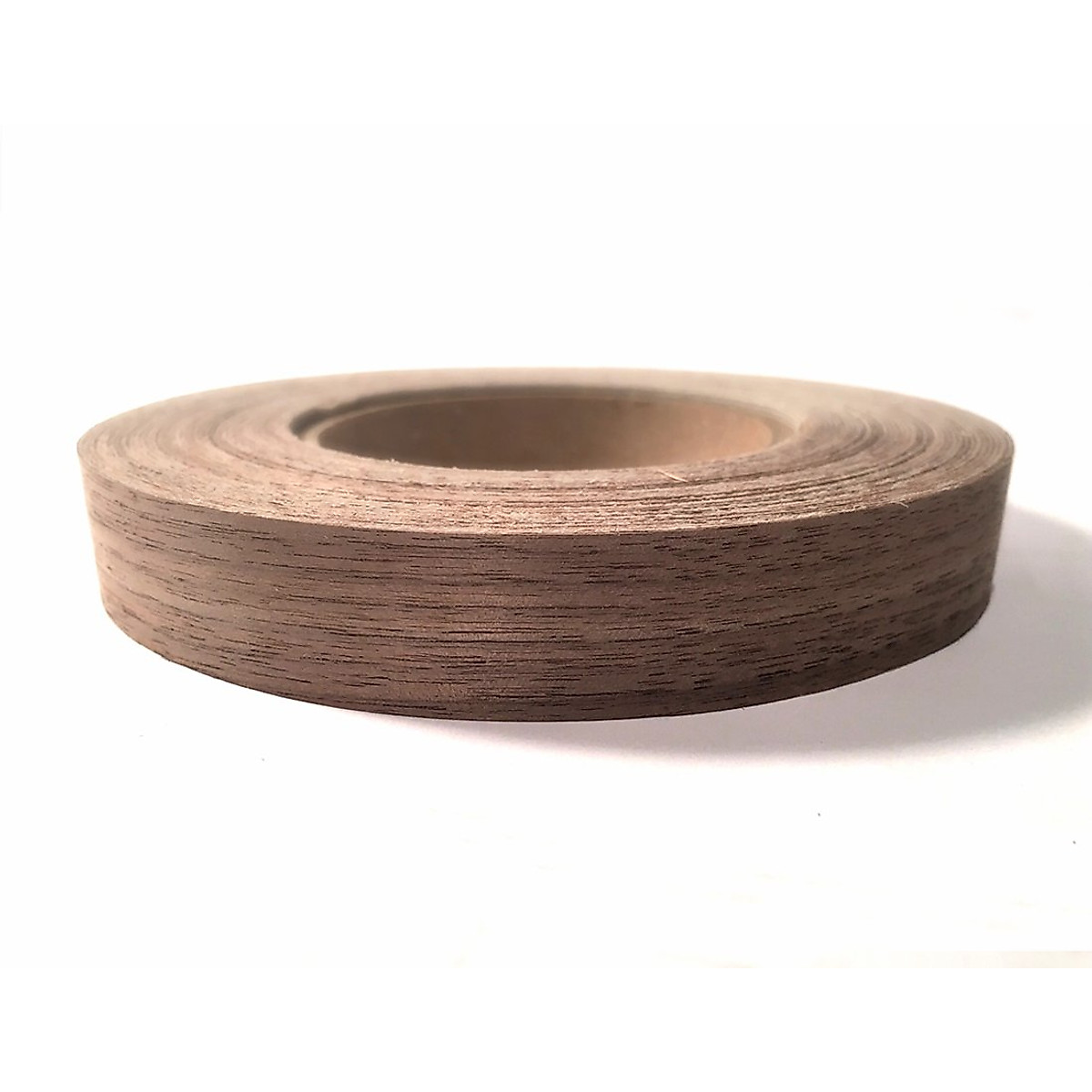 Edge Supply Walnut Preglued 1" X 25' Roll Wood Veneer Edgebanding - Iron on with Hot Melt Adhesive. Sanded to Perfection. Easy Application. Made in USA.