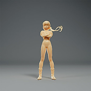 Gunbuster: Noriko Takaya with Gunbuster (Character Color Ver.) PLAMAX MF-81 Minimum Factory Model Kit