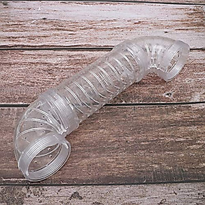 Hamster Tube Hamster Tubes Hamster Tunnels Transparent Curved Pipe Small Animals Pet Cage DIY Tunnel Excercise Toy for Mouse Gerbil Chinchilla Squirrel