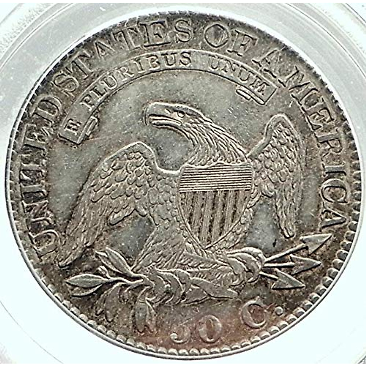 1824 1824 UNITED STATES Capped Liberty Bust Half Dolla Denomination_in_description AU 50 PCGS