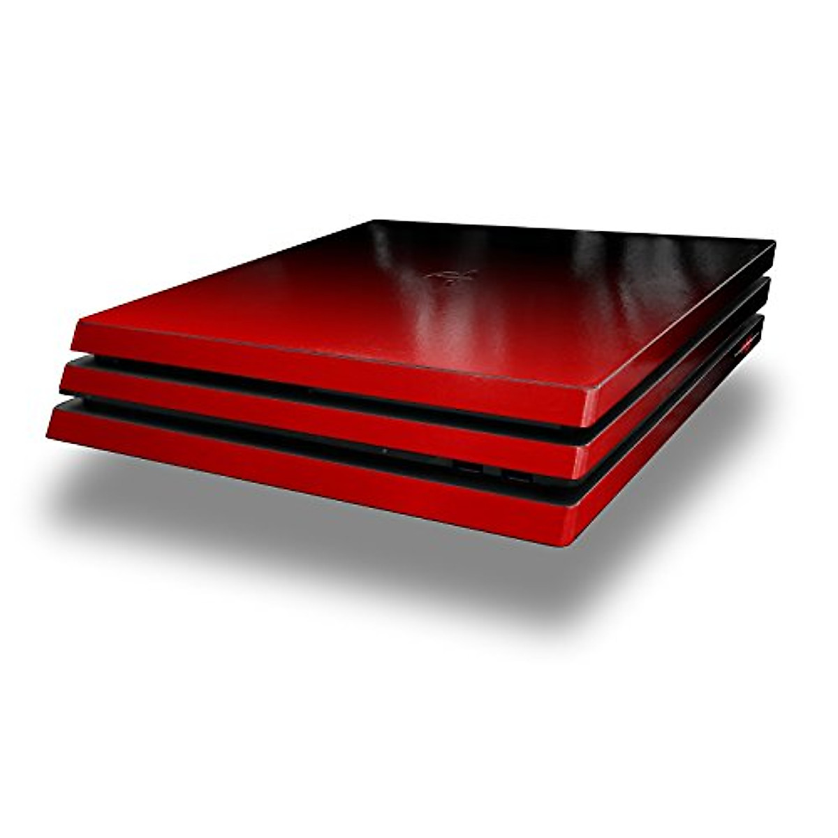 WraptorSkinz PS4 Pro Skin Smooth Fades Red Black - Decal Style Skin Wrap fits Sony PlayStation 4 Pro Console