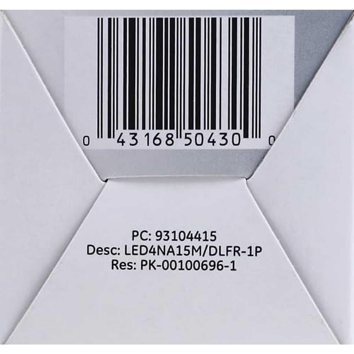 GE LED Light Bulbs, Refrigerator or Freezer Light Bulb, 4.5 Watt, Daylight (1 Pack)