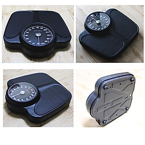 Household Mechanical Scale Bathroom Scales, Human Health Weight Loss Scales, Easy Read Analogue Dial, High Capacity 160kg
