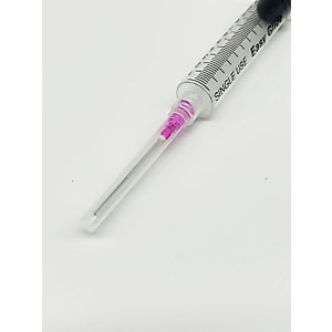 3ml Sterile Syringe 18g x 1 1/2" Blunt Tip Needles - Pack of 10 - Ideal for Accurate Dispensing, Crafting, DIY Projects, and Liquid Handling