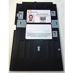PVC ID Card Tray for Epson R280, Artisan 50, R260, R265, R270, R290, R380, RX580, RX595, RX680, P50, and T50
