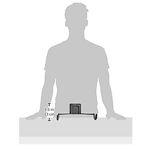 Amazon Basics Horizontal Wall Mount Bike Hanging Rack, Easy Installation - Hammertone Grey, 2x8x15