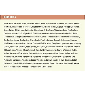 Higgins 2 Pack of Vita Seed Natural Blend Conure and Lovebird Food, 5 Pounds Each