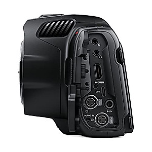 Blackmagic Design Pocket Cinema Camera 6K G2 Bundle with 128GB SDXC Memory Card, Green Extreme Rechargeable Lithium-Ion Battery Pack