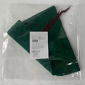 Tigerdoe Alpine Hat - German Hats with Feather - Green Tyrolean Hat - Bavarian Hat - Costume Hats (Alpine Hat)