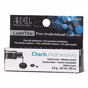 Ardell Lashtite Individual Lash Adhesive, Dark, 0.12-Ounce