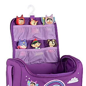 Tonies Listen & Play Bag - Secure Protection for your Toniebox, Headphones, Charging Station, and 6 Characters - Over the Rainbow
