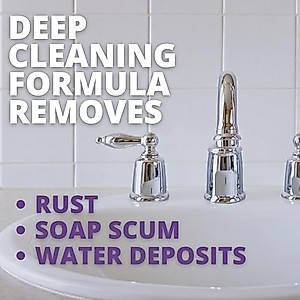 Diversey - CBD540281 Crew Shower, Tub and Tile Cleaner 32 oz./946 mL Capped Spray Bottles (Pack of 4)