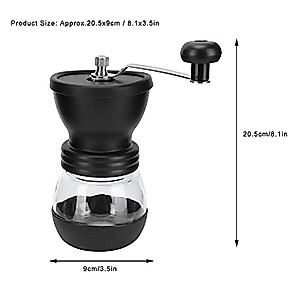 Coffee Grinder, Spice Grinder Regulated Hand Crank Coffee Grinder Manual Mini Coffee Bean Grinder Home Kitchen Tools Portable and Traveling Home Kitchen Tools