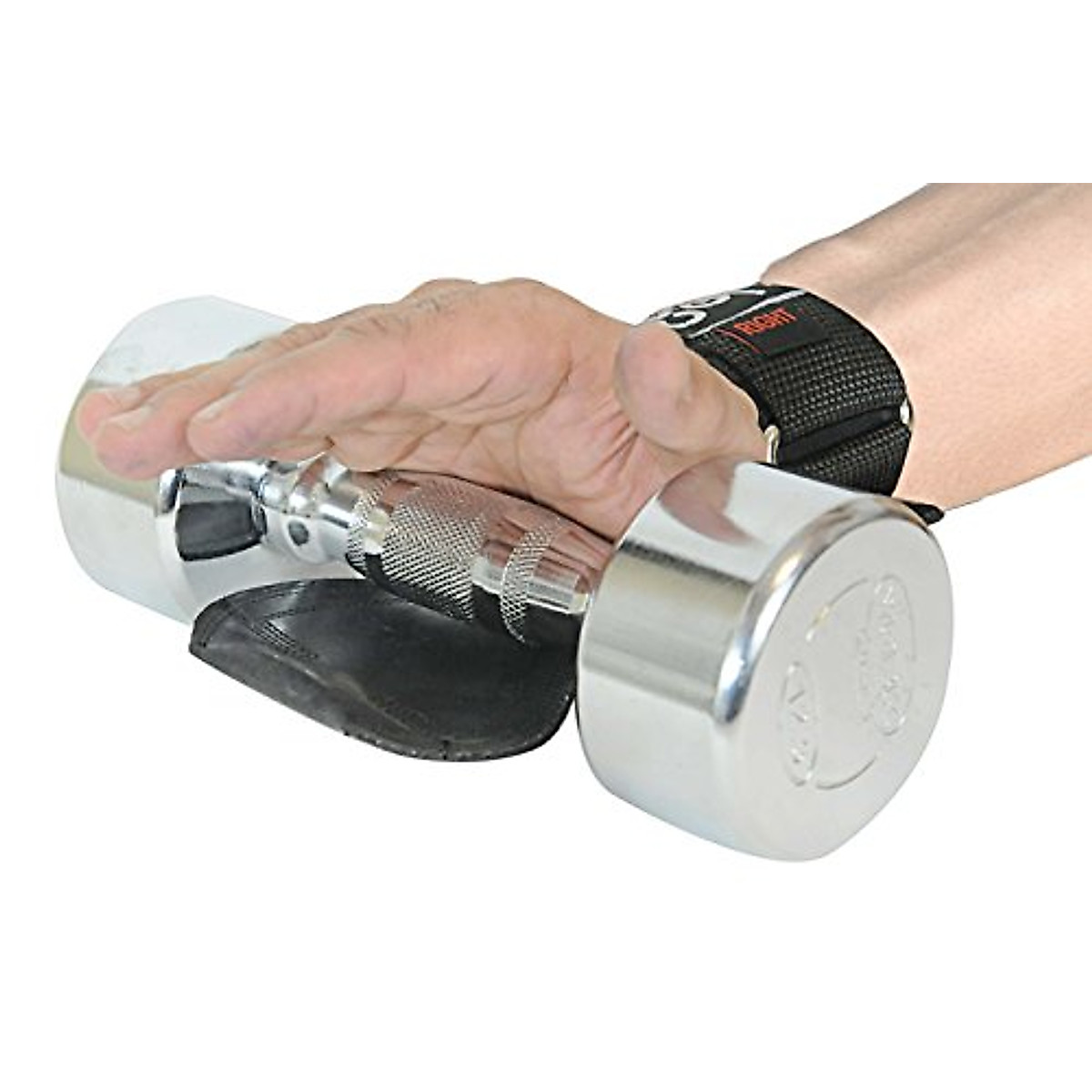 Cobra Grips PRO Weight Lifting Gloves Heavy Duty Straps Alternative Power Lifting Hooks for Deadlifts Wrist Wraps Support Bodybuilding (PRO Model for Men One Size, Black Rubber)