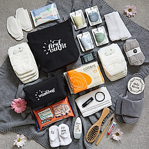 BirthBag® - Pre Packed Maternity Labor and Delivery Hospital Birth Bag Gift Set for New Mom and Baby (Large Tote)