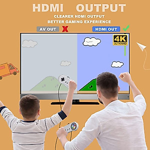Classic Edition Console，Super Retro Game Console Classic Mini HDMI System with Built in 821 Old School Video Games, Plug and Play，SN-02 Super Classic Mini HD-OUT TV Game Console (Consoles-Green-HD)