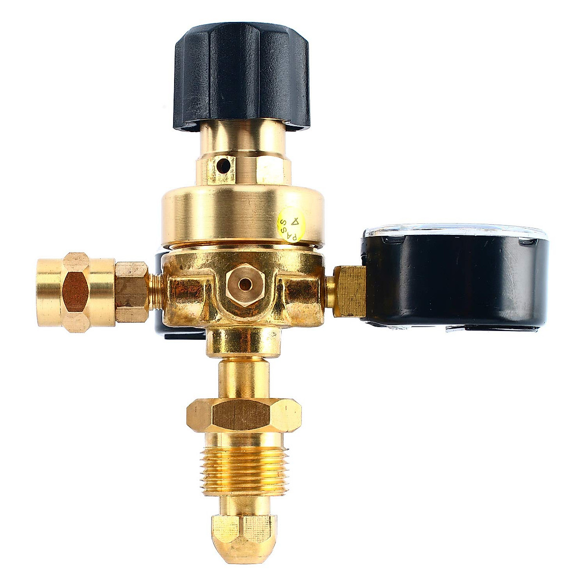 YaeTek Argon CO2 Regulators Gauges Gas Welding Regulator CGA580 Mig Tig Weld 0-4500PSI / 0-10BAR