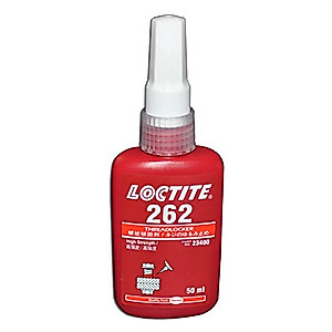 LOCTITE 262 HIGH Strength THREADLOCKER HIGH Strength Liquid - 50 ML