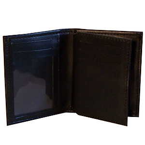Houston Police Hidden Badge Wallet (Cutout DK847, 2.73 inches tall)
