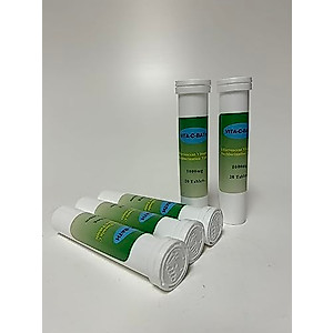 Vitabath Vita-c-bath Effervescent Vitamin C Dechlorination, 1000 mg, 100 Tablets