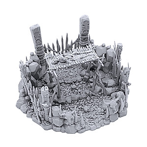 Burial Platform DND Terrain for Dungeons and Dragons, 28mm Miniature Wargaming, Tabletop RPGs, Wargame Scenery