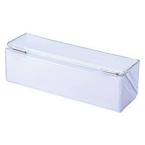 キングジム(Kingjim) King Jim CH2182T Cheers Square Pen Case, Milky White