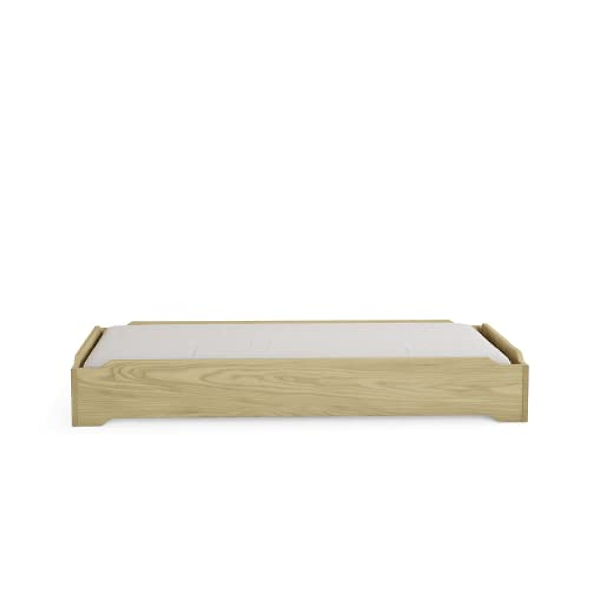 Stackable Bed - Single Bed - Twin Wooden Bed Floorbed Frame Unfinished -Easy to Assemble Solid Pine Wooden Bed Frame