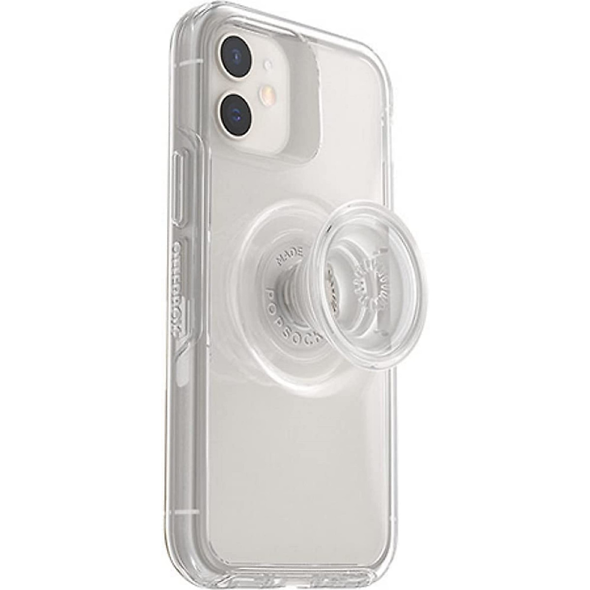 OtterBox + Pop Symmetry Series Case for iPhone 12 Mini (Not 12, Pro, Pro Max) Non-Retail Packaging - Clear