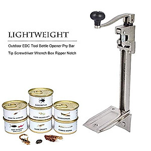 Commercial Can Opener, Manual Can Opener Home Food Big Can Opener Table Mount for Commercial Restaurant Kitchen
