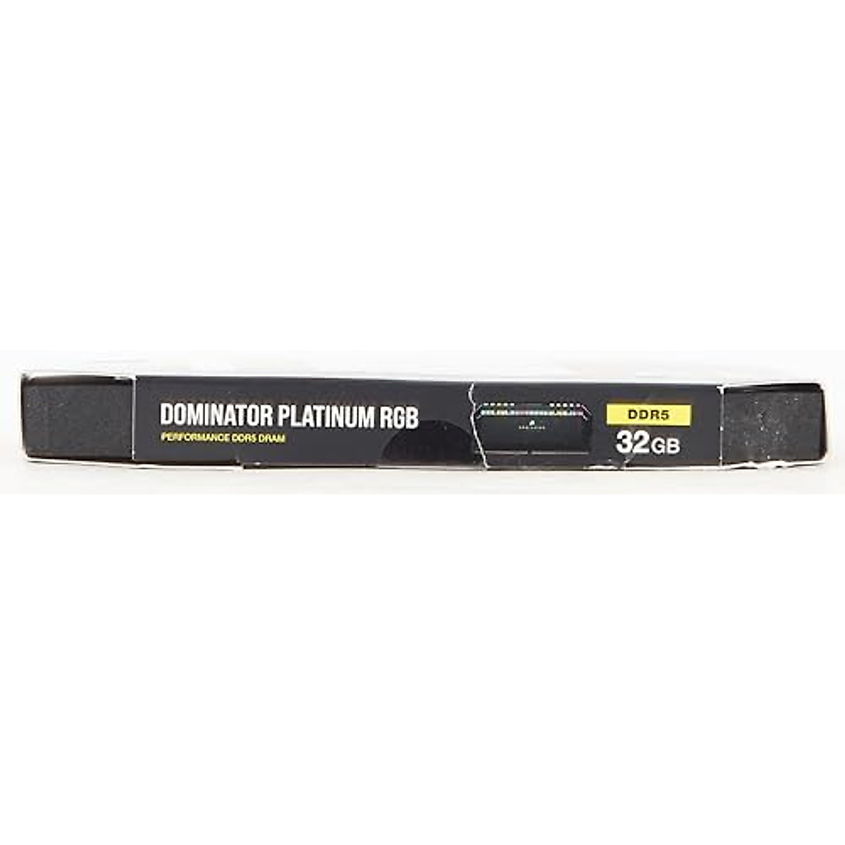 CORSAIR DOMINATOR PLATINUM RGB DDR5 RAM 32GB (2x16GB) 6200MHz CL36 Intel XMP iCUE Compatible Computer Memory - Black (CMT32GX5M2X6200C36)