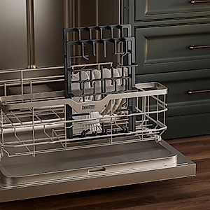 Empava 24 in. Gas Stove Cooktop with 4 Sealed Burners-Heavy Duty Continuous Grates-NG/LPG Convertible-Black Tempered Glass Surface, 24 Inch