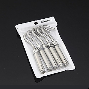 Yasorn M8 Open Cup Hook Screw Stainless Steel Expansion Heavy Duty Bolts Pack of 5
