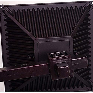 ACLBLK European Coffee Gold Yellow Lampshade E27 Antique Street Lamp IP55 Waterproof Garden Glass Lantern Post Pole Light Landscape Home Patio Path Lighting Villa Park Pillar Floor Lamp