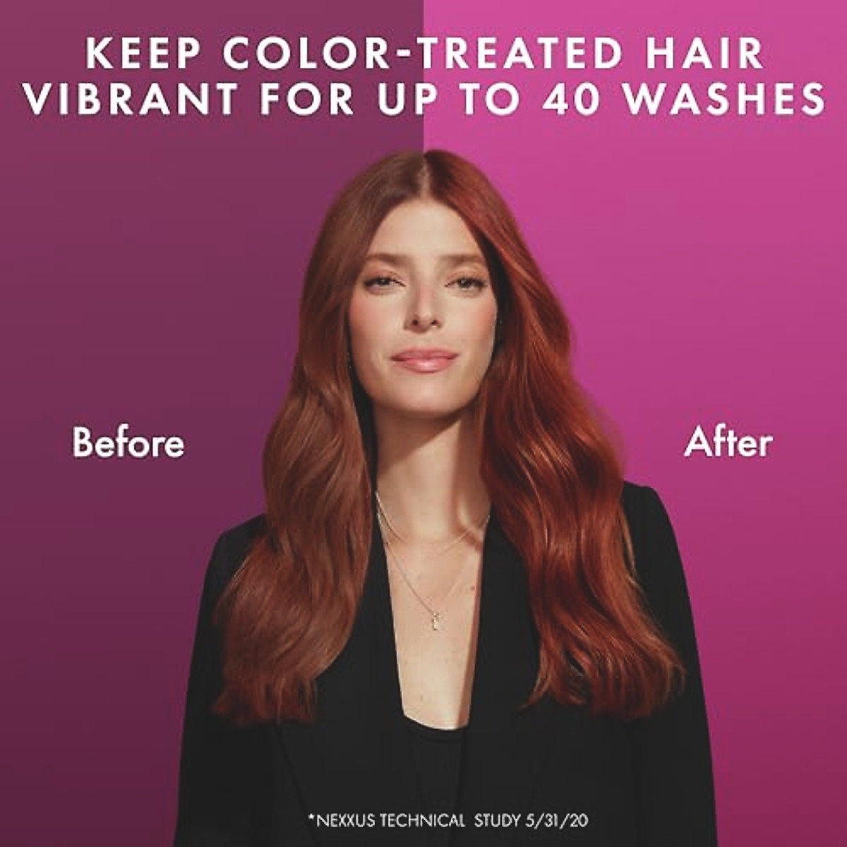 Nexxus Hair Color Assure Sulfate-Free Shampoo with ProteinFusion, For Color Treated Hair Color Shampoo 13.5 oz